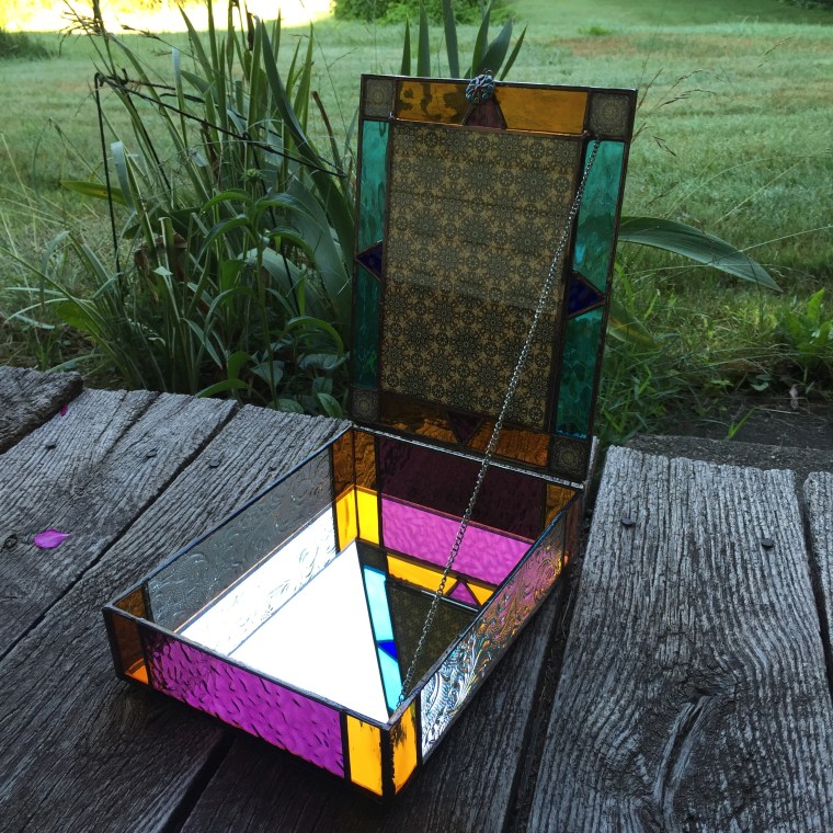 Stained Glass -Invitation Boxes – Artist Anna Harding